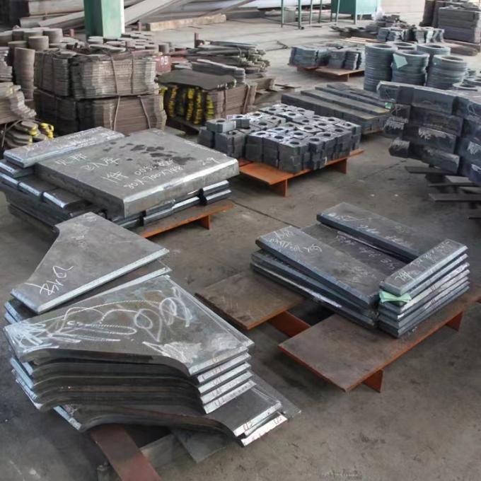 Metal 400mm CNC Flame Cutting Cold Rolled Steel Plate For Laser Cut
