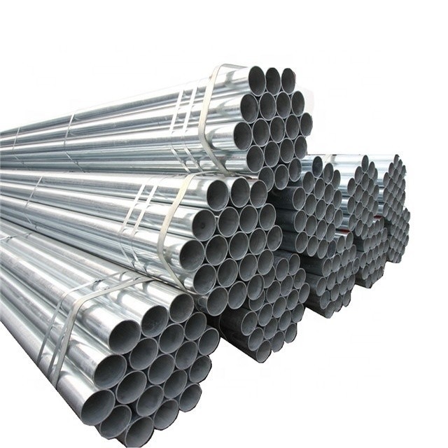 16Mn Q215 Hot Dip Galvanized Steel Pipe GI 100mm Round Steel Tube For ...